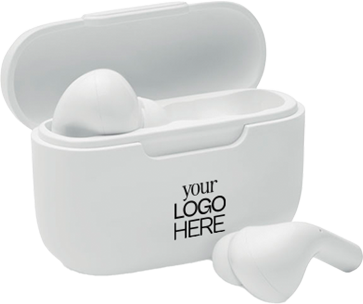 Custom Wireless Earbuds with Logo | Organic Blank