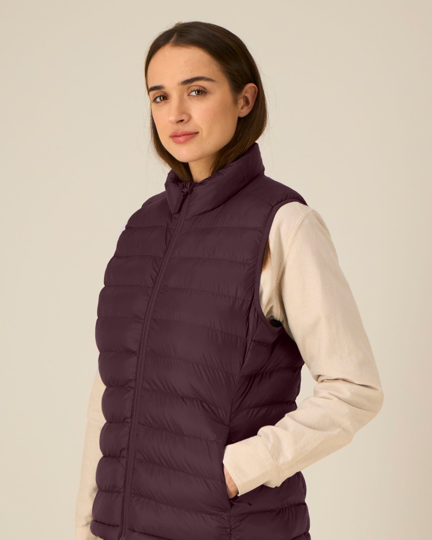 Lightweight Body Warmers for Women in Bulk | Organic Blank